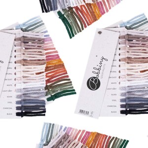 BOBBINY Color Palette Card/chart - Etsy