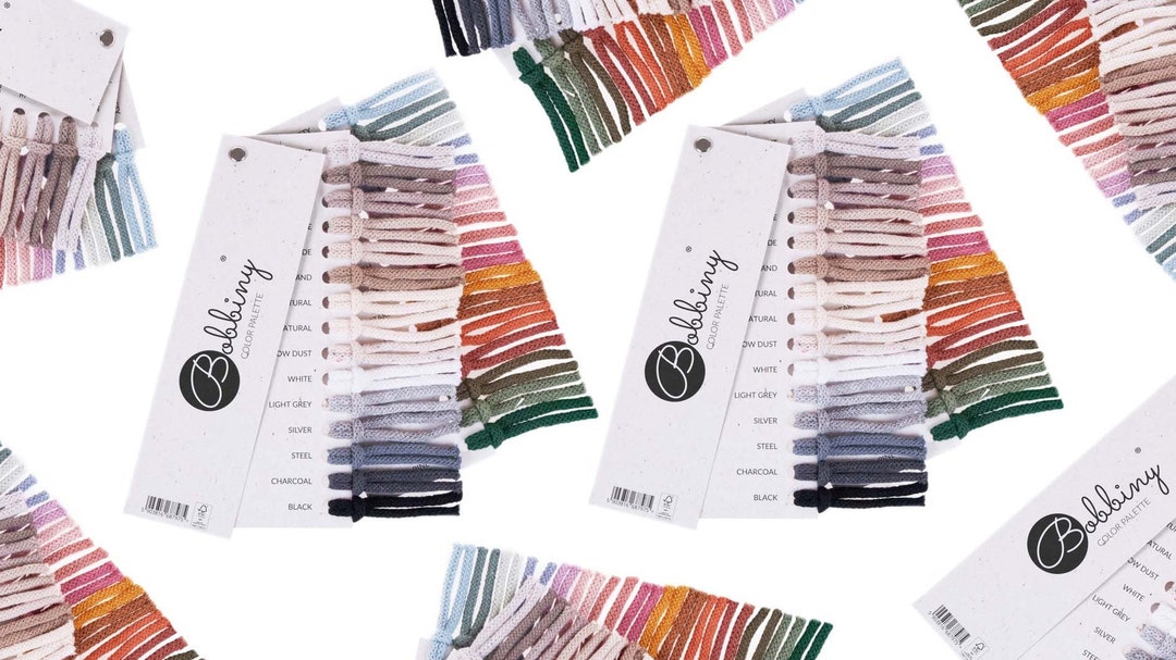 BOBBINY Color Palette Card/chart - Etsy