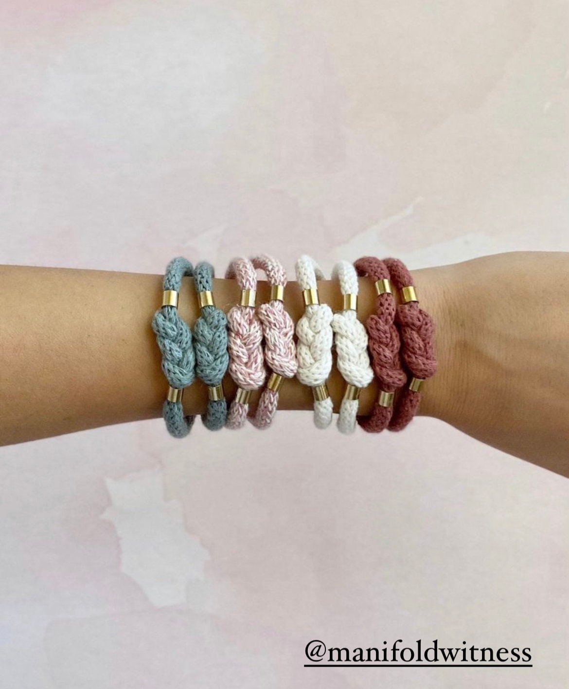 5mm Braided Cotton Cord SAMPLES Bobbiny Macrame Cord - Etsy Canada