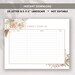 Wedding Guest Sign in Sheet Printable Instant Download Floral ...