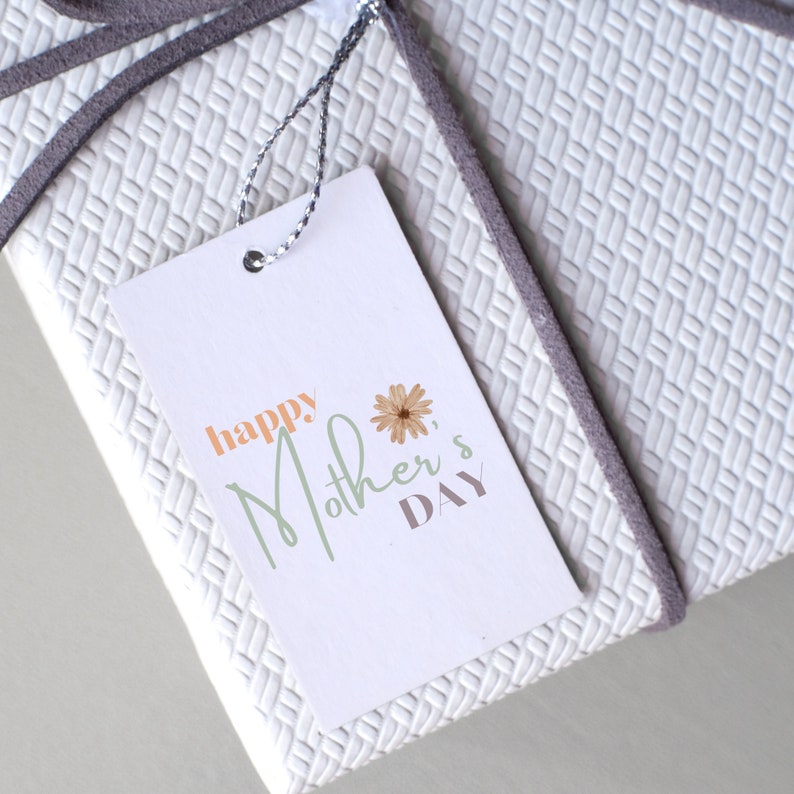 Mother's Day Gift Tag Printable Mothers Day Favor Bag Tag Digital ...