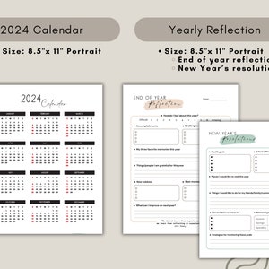 Self Reflection Worksheet Bundle Printable, Daily Weekly Monthly ...