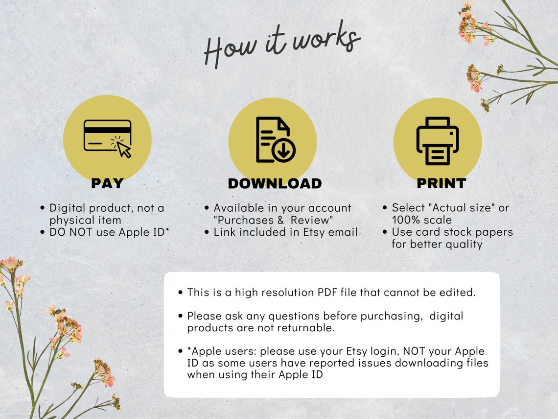 Hello Fall Gift Tag Printable Bundle Fall Leaf Theme Gift Tag - Etsy