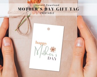 Father's Day Gift Tag Printable Fathers Day Favor Bag Tag Digital ...