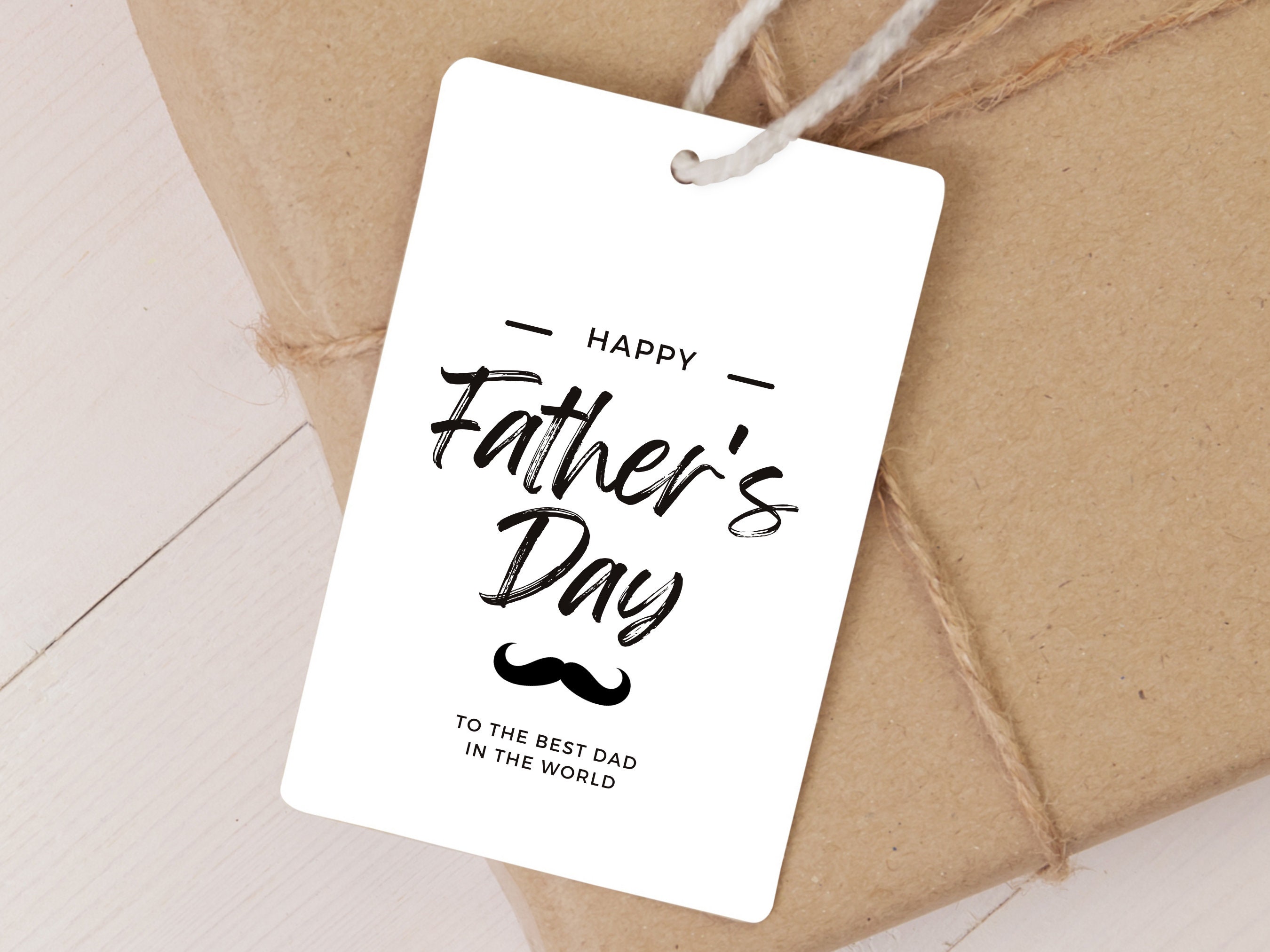 Father's Day Gift Tag Printable Bundle Fathers Day Party Favor Bag Tag ...
