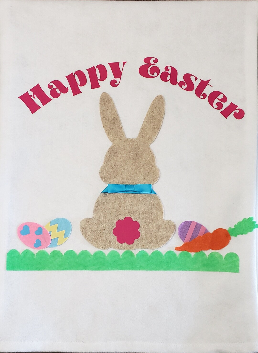 Happy Easter Felt Chaircover - Etsy