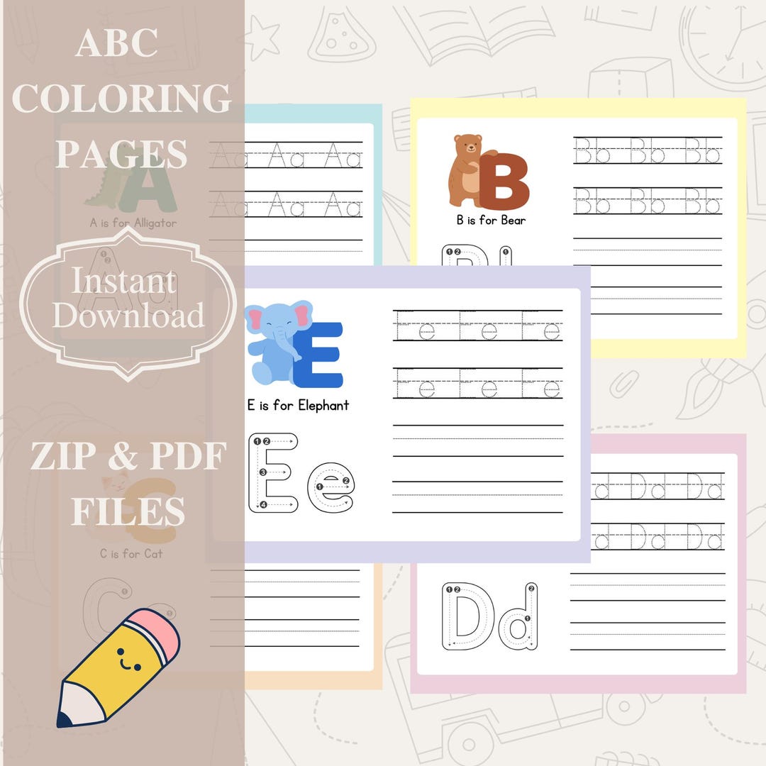 Preschool Alphabet, Tracing Letters, Home School, Workbooks for Kids ...