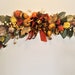 Fall Swag Fall Wall Décor Harvest Swag Wall Swag Wall Décor - Etsy