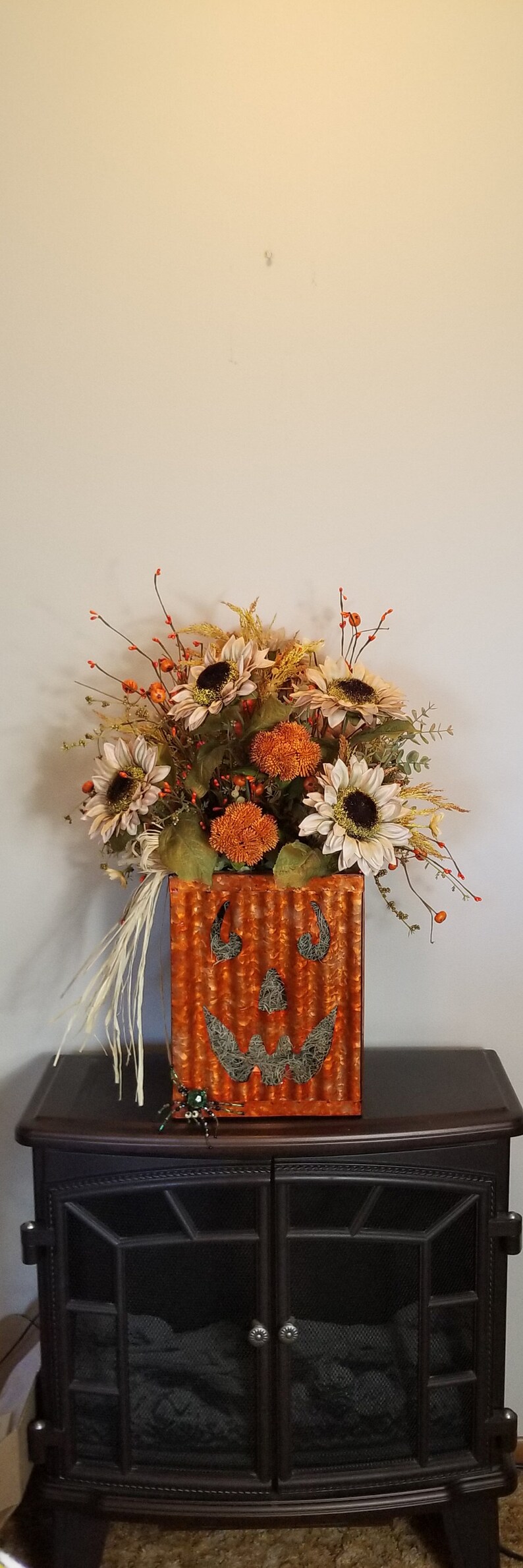 Fall Sunflower Arrangement Fall Sunflower Centerpiece - Etsy