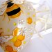 Bee Easter Egg for Basket Easter Egg With Flowers Easter Gift for ...