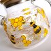 Bee Glass Teapot Personalised Tea Pot With Honeycomb Wedding Gift for ...