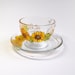 Sunflower Tea Set Hand Painted Personalised Tea Set for - Etsy