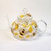 Bee Glass Teapot Personalised Tea Pot With Honeycomb Wedding Gift for ...