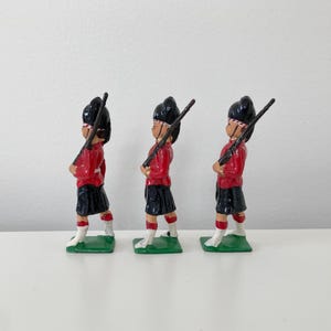 Vintage Britains Lead Toy Soldiers Scottish Highlanders Figures - Etsy