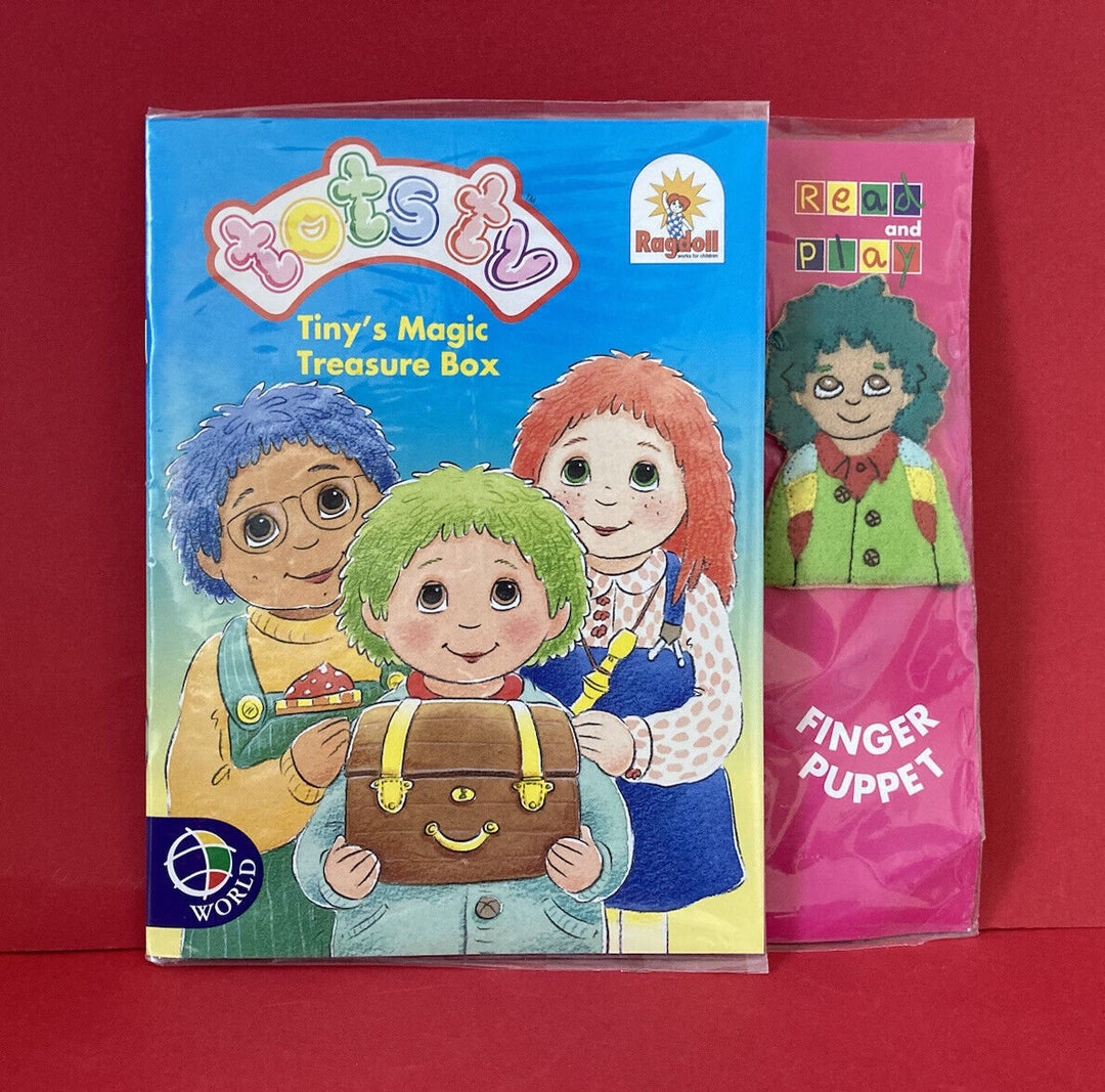 TOTS TV Read and Play Finger PUPPET and Story Book 1997 New Sealed ...