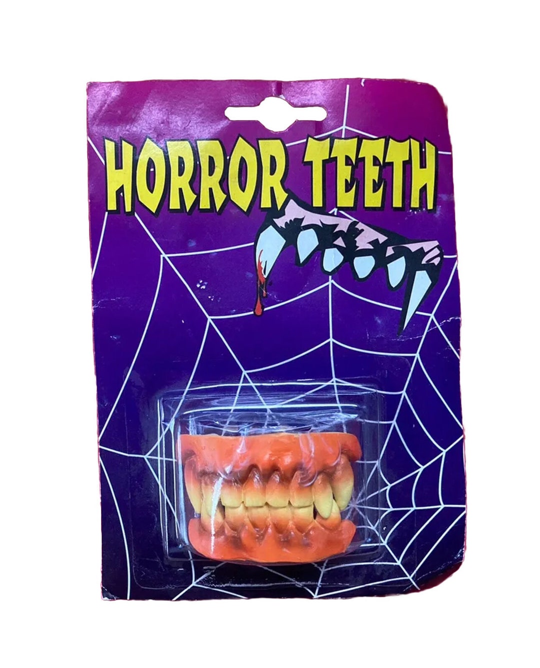 Vintage HORROR VAMPIRE Teeth 1980s New Old Joke Shop Stock Halloween - Etsy