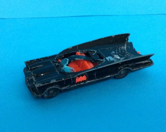 Vintage HUSKY BATMAN BATMOBILE Diecast Car Vehicle 1960s Corgi Rare - Etsy