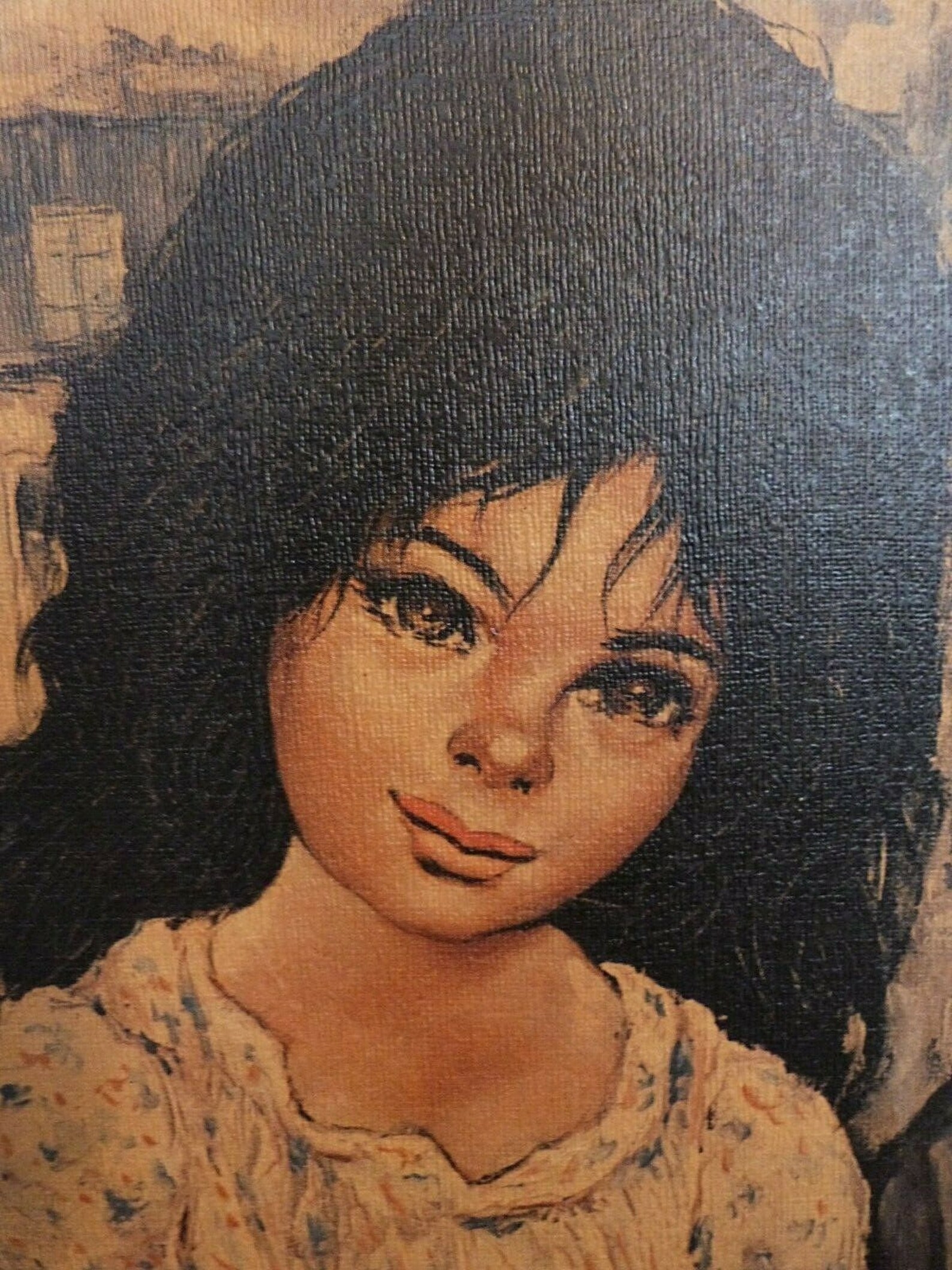 Vintage ETIENNE ROTH FRIENDSHIP 1960s Textured Big Eyed Large | Etsy