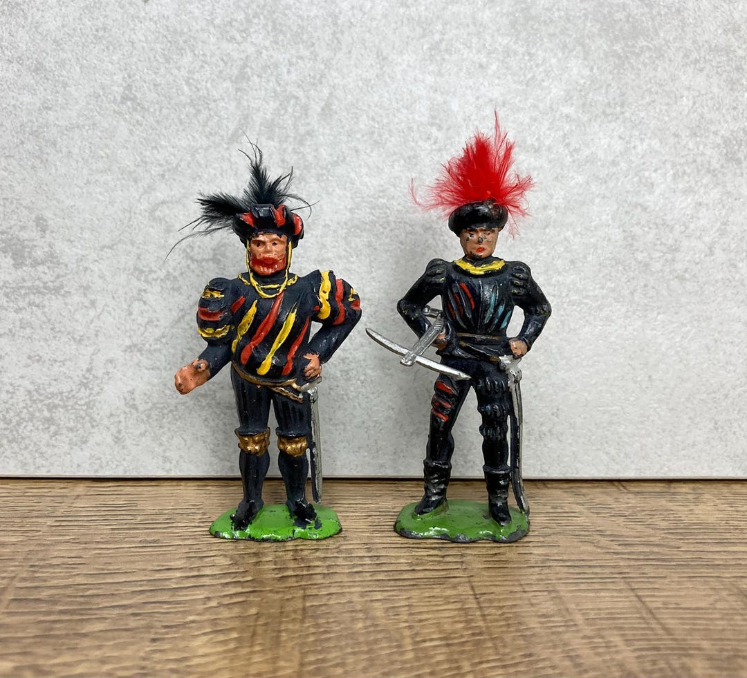 Timpo Quentin Durward Vintage Lead Toy Soldiers 1950s Rare Figures - Etsy
