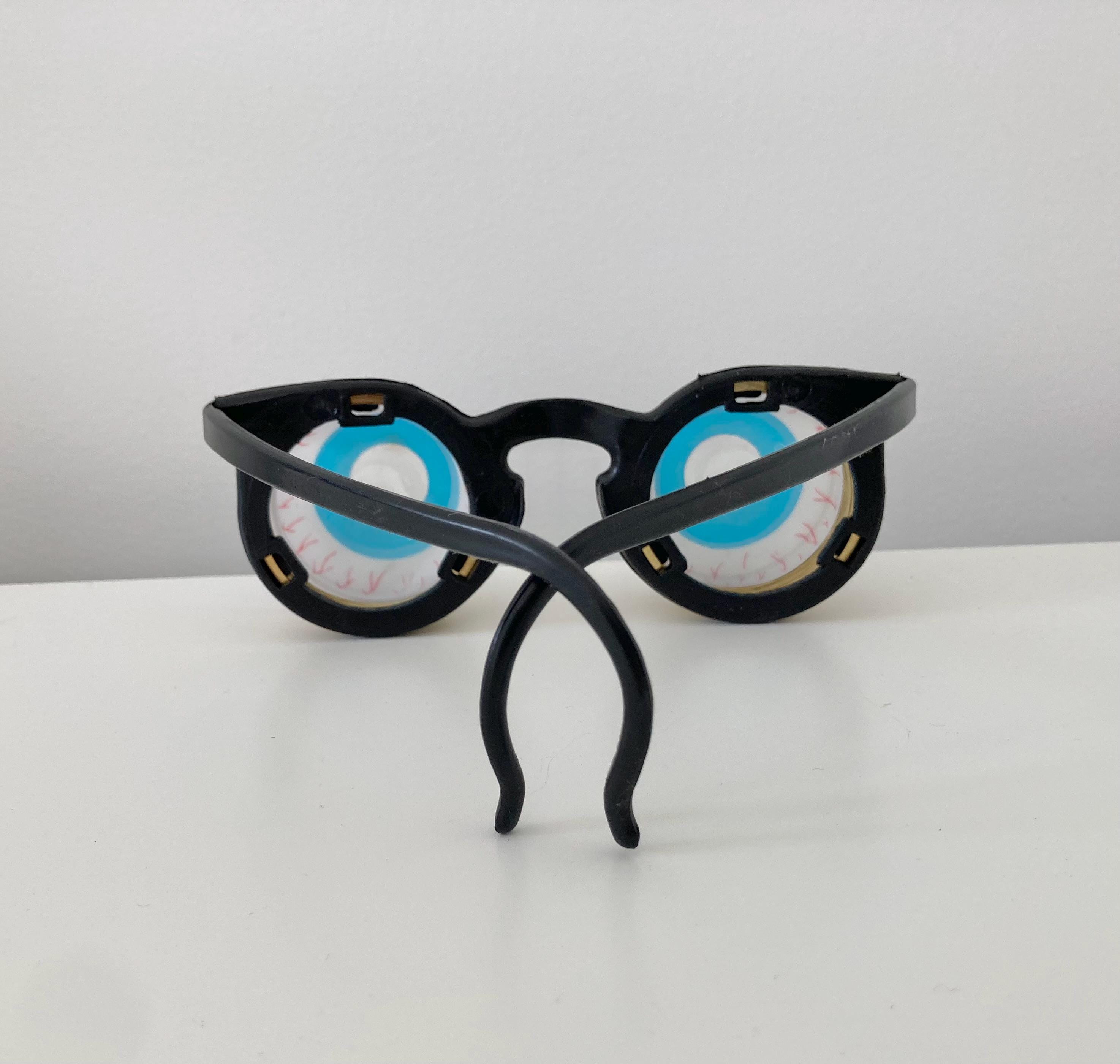 Vintage Joke Shop Goofy Droopy Eyes Glasses New Deadstock 1980s Trick ...