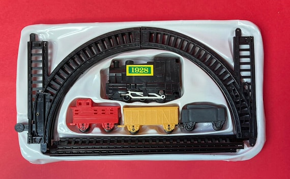 Miniature Toys Toys & Games Toys Vintage Plastic Train Set in Original ...