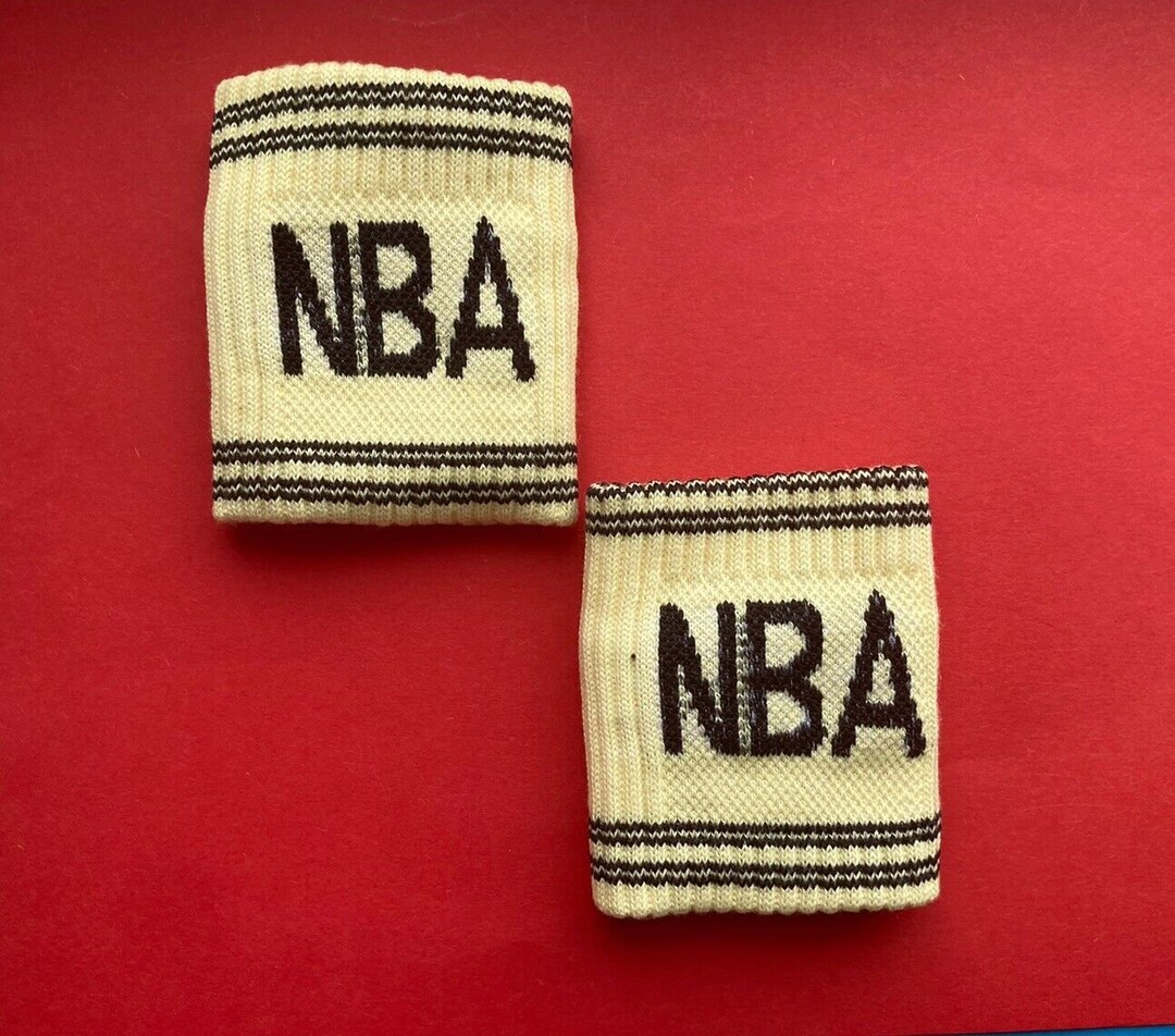 NBA BASKETBALL Vintage 1970s Sweat Bands Wrist Bands Rare - Etsy