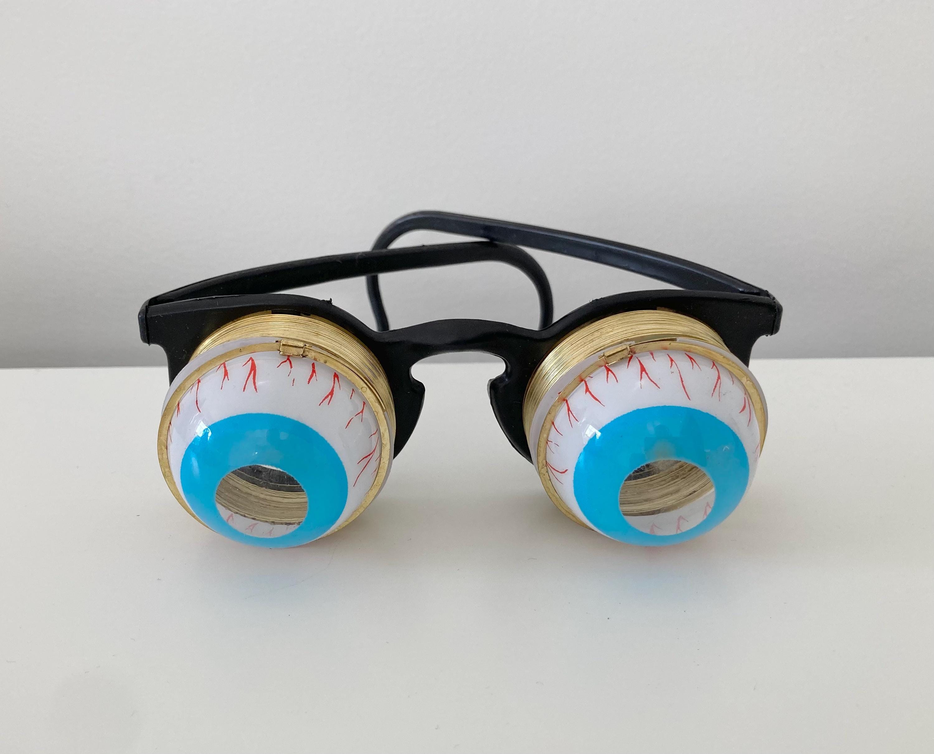 Vintage Joke Shop Goofy Droopy Eyes Glasses New Deadstock 1980s Trick ...