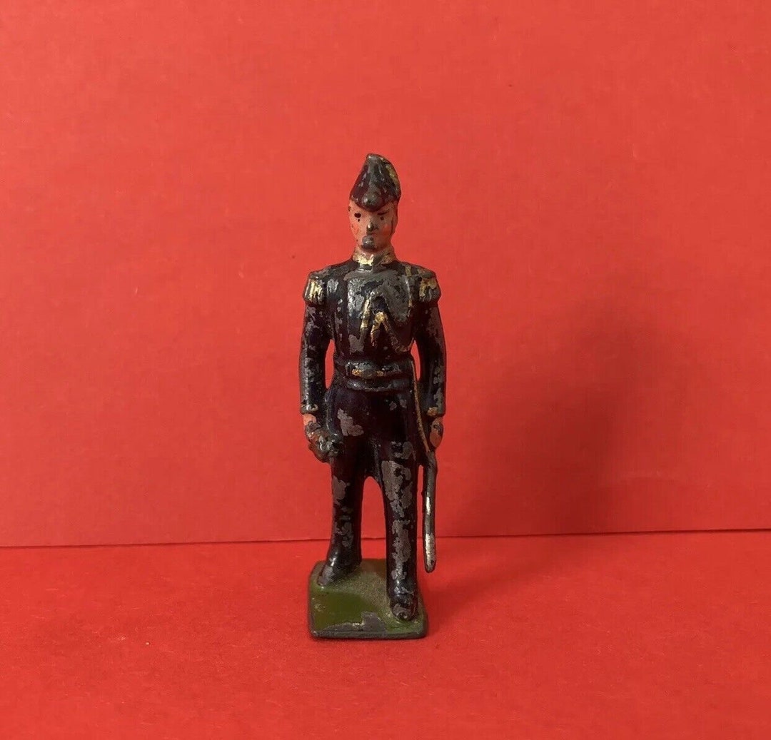BRITAINS Lead Toy Soldier British Royal Navy Admiral Vintage Rare - Etsy