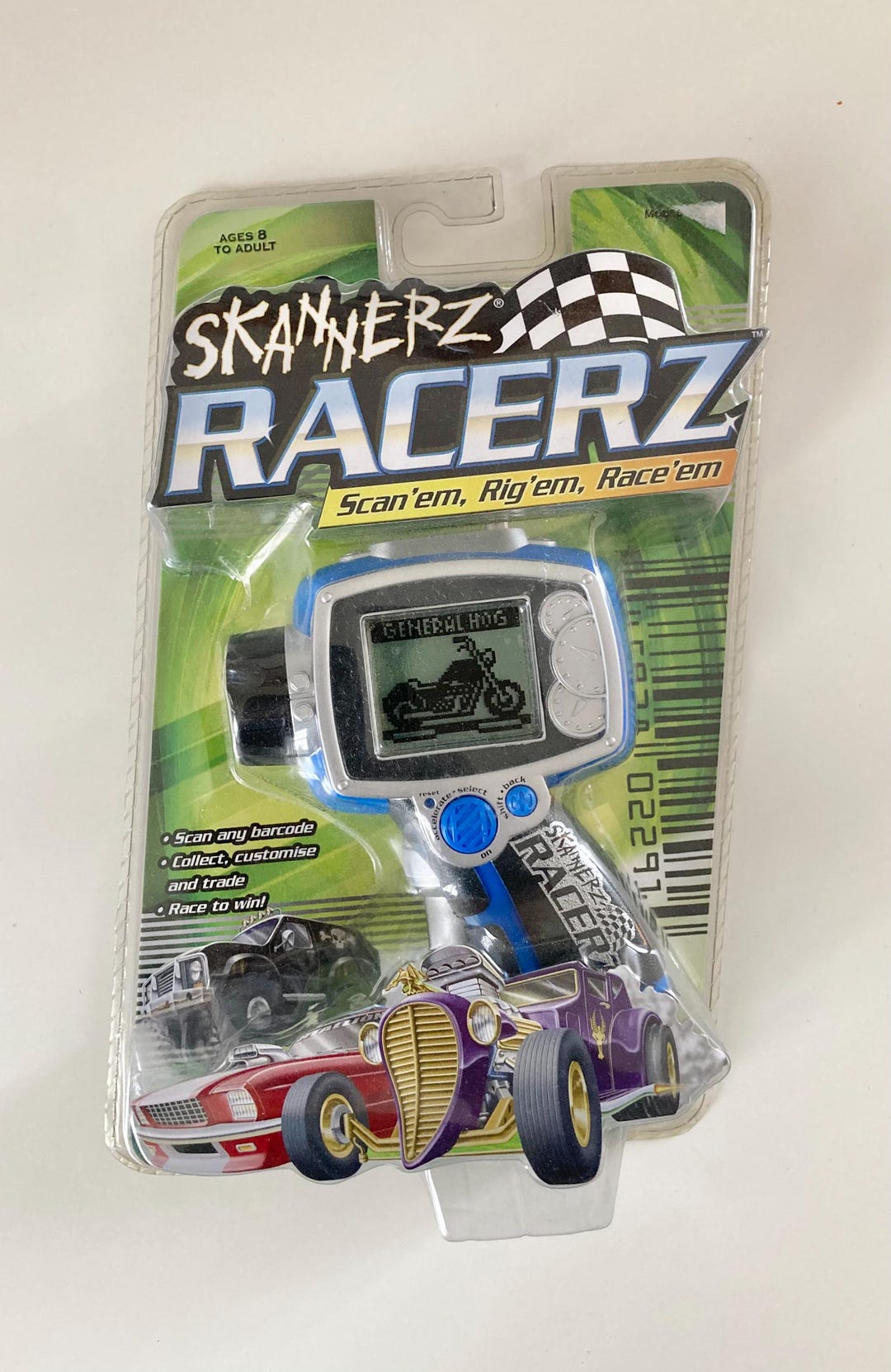 Vintage Radica Skannerz Racerz Electronic Portable Game Machine Brand ...