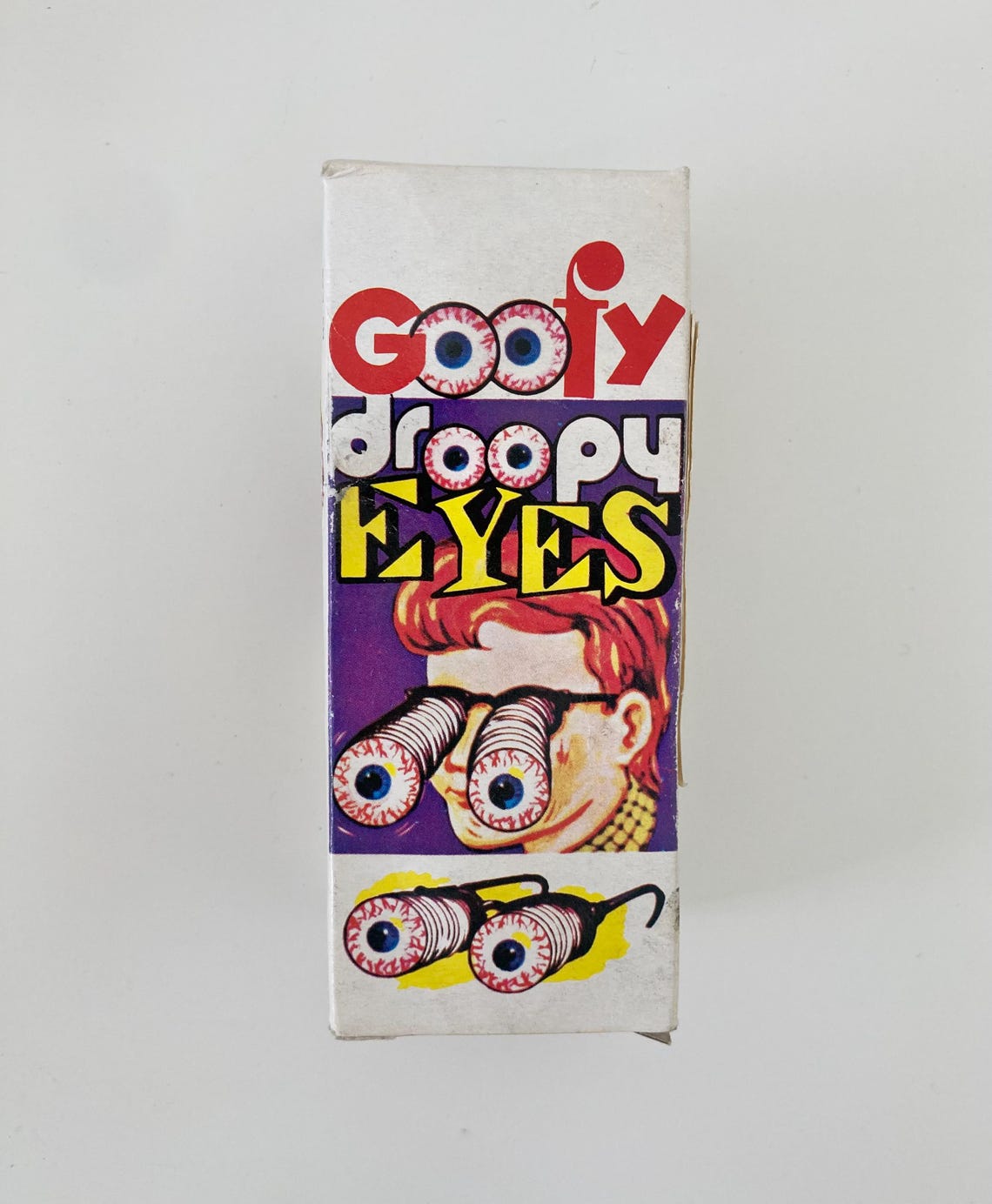 Vintage Joke Shop Goofy Droopy Eyes Glasses New Deadstock 1980s Trick ...