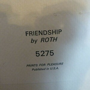 Vintage ETIENNE ROTH FRIENDSHIP 1960s Textured Big Eyed Large | Etsy