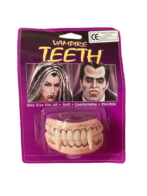 Vampire Teeth A Set Of 3pcs Halloween New Vampire Pointed Lip Rings,