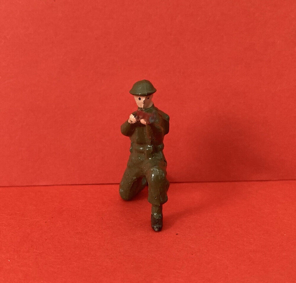 BRITAINS WW2 BRITISH Army Lead Toy Soldier Vintage Rare - Etsy