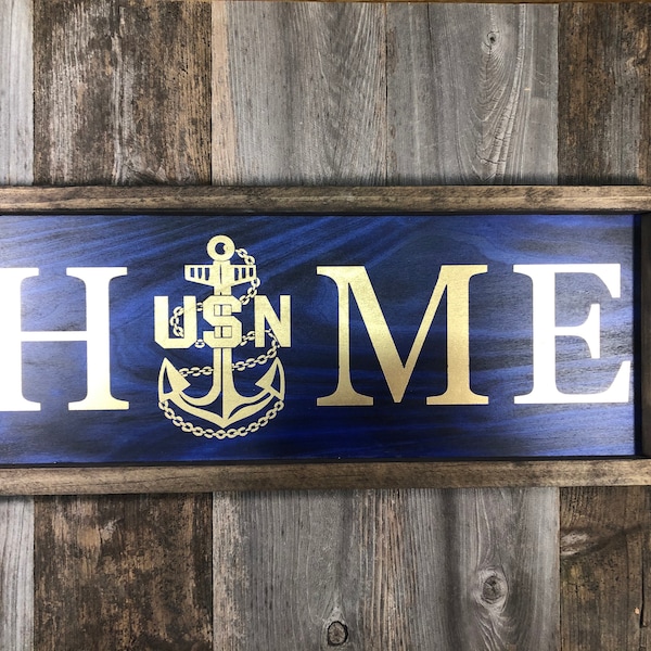 Navy Home Decor - Etsy
