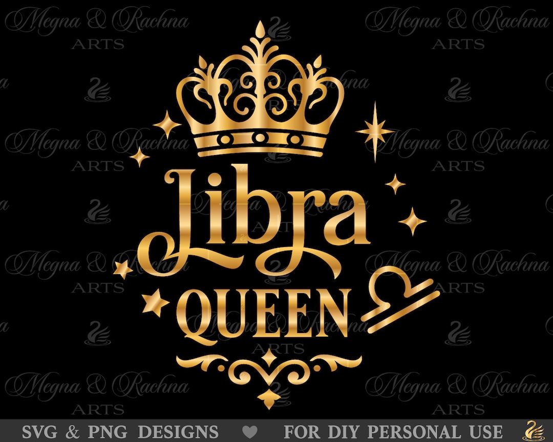 Libra Queen Svg Libra Zodiac Svg Libra Svg for Women Afro - Etsy
