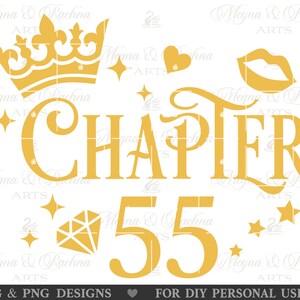 Chapter 55 Svg, Chapter 55 Png, 55th Birthday Svg, 55 Birthday Shirt ...