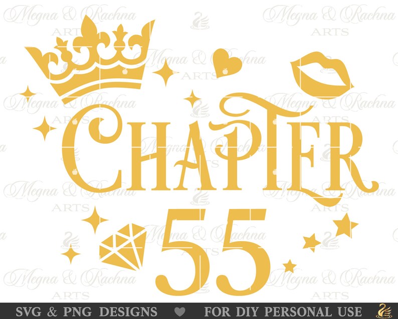Chapter 55 Svg Chapter 55 Png 55th Birthday Svg 55 Birthday - Etsy