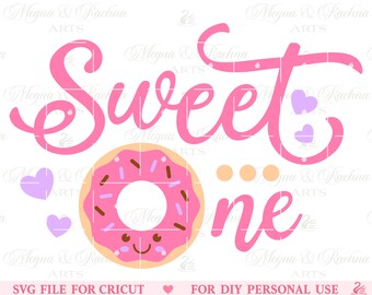 Sweet One. Donut Svg - Etsy