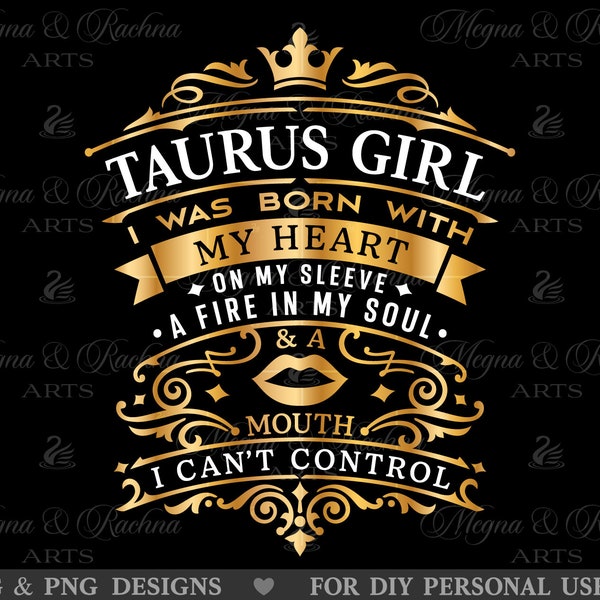 Taurus Svg - Etsy