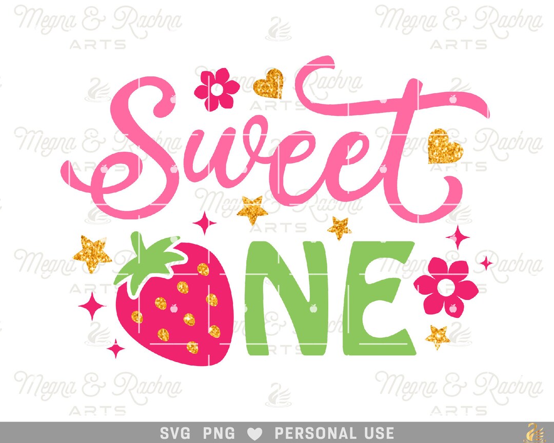 Sweet One Svg,berry 1st Birthday Svg, 1st Birthday Svg, Birthday Girl ...
