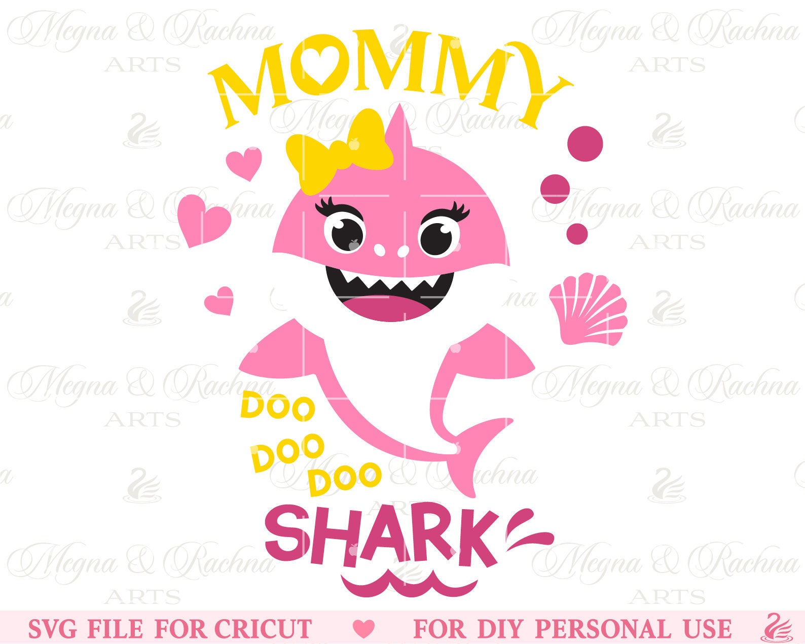 Mommy Shark Svg Baby Shark Svg Mommy and Me Svg Mama Shark - Etsy UK