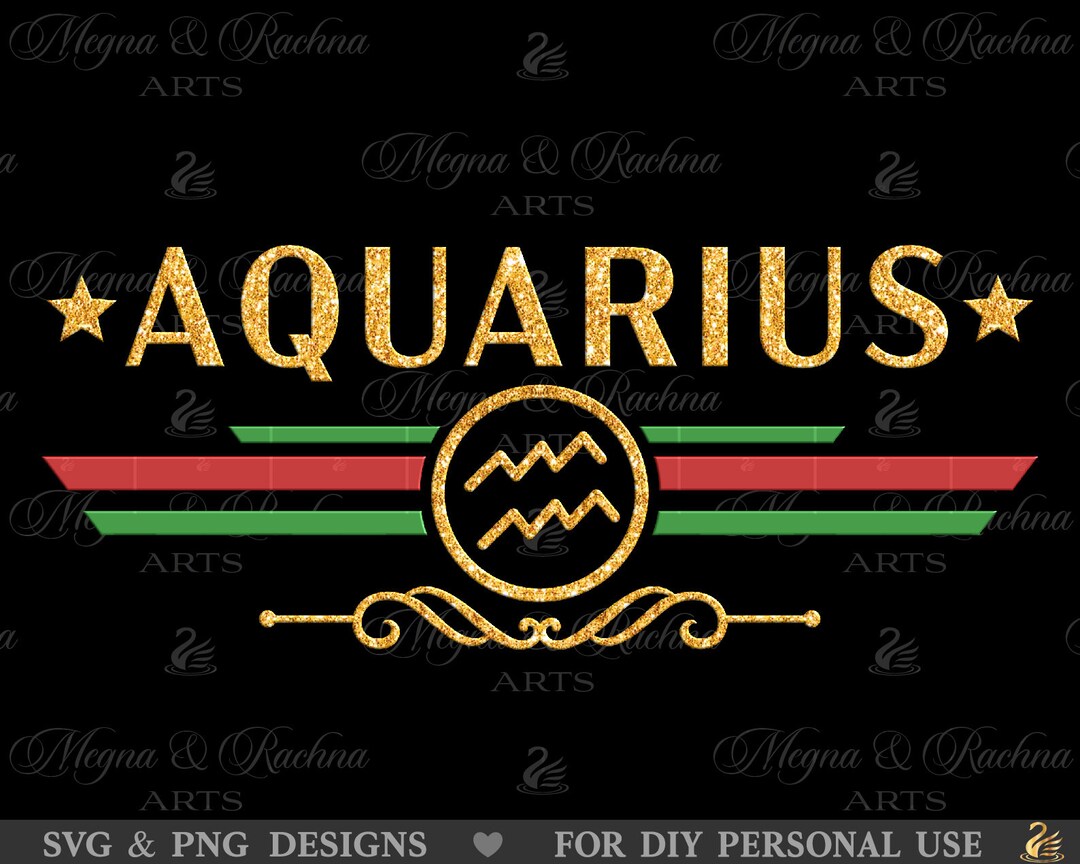 Aquarius Zodiac Svg, Aquarius Men Svg, Aquarius King Svg, Zodiac Sign ...