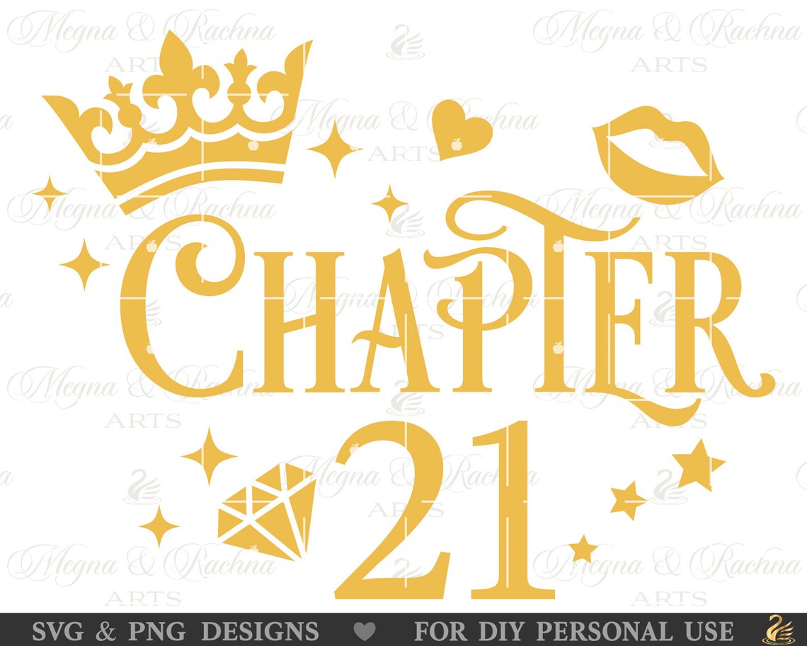 Chapter 21 Svg Chapter 21 Png 21th Birthday Svg 21 Birthday - Etsy