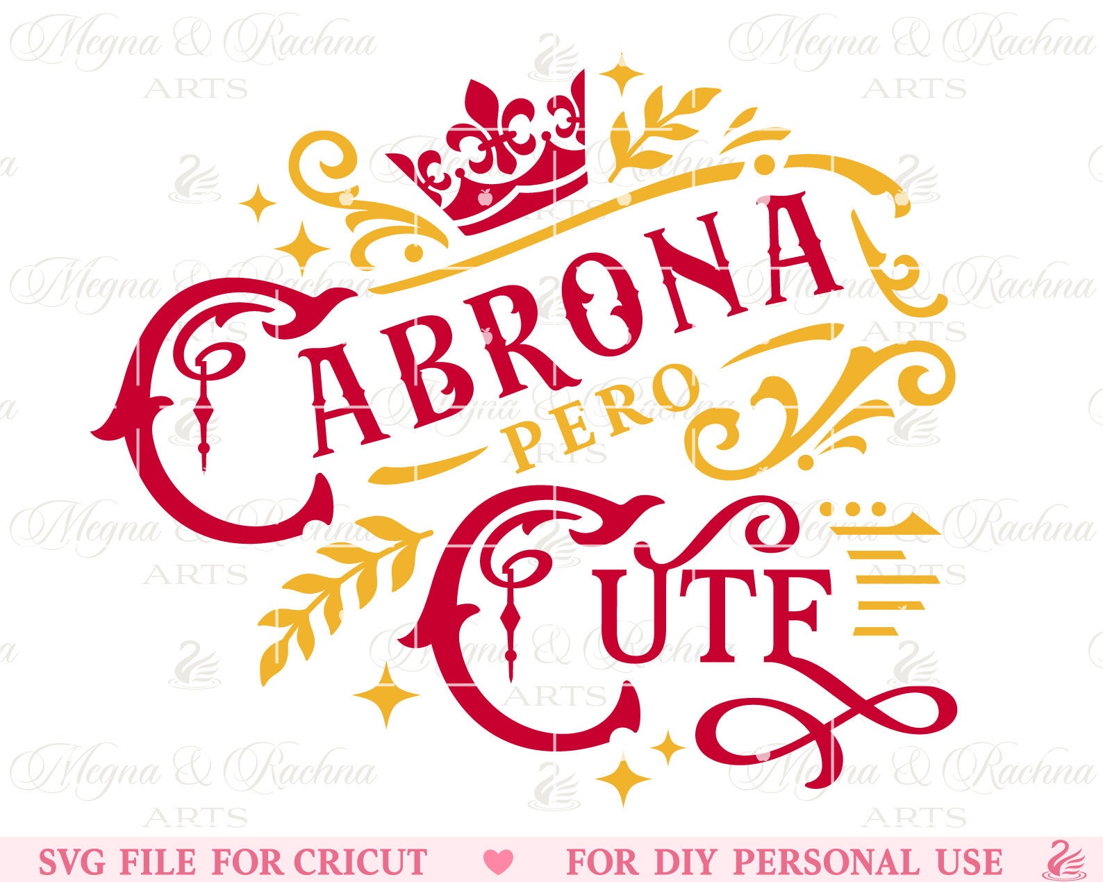 Cabrona Pero Cute Svg Spanish Svg Mexicana Svg Cabrona Svg Etsy
