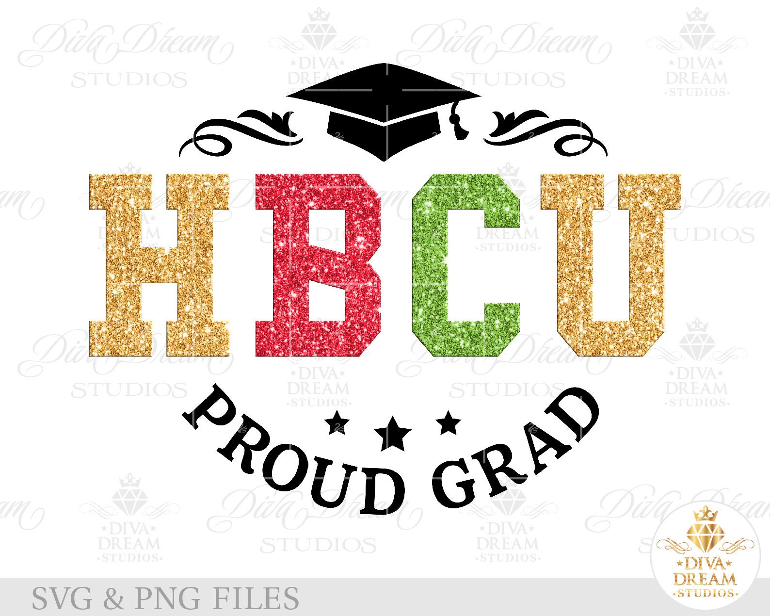 HBCU Proud Svg HBCU Svg Afro Graduation Svg Afro Graduate | Etsy UK