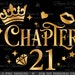 Chapter 21 Svg, Chapter 21 Png, 21th Birthday Svg, 21 Birthday Shirt ...