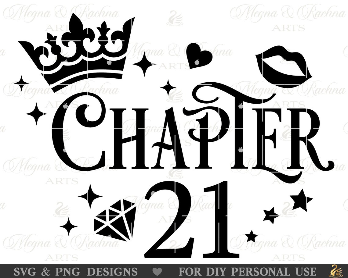 Chapter 21 Svg Chapter 21 Png 21th Birthday Svg 21 Birthday - Etsy