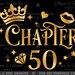 Chapter 50 Svg, Chapter 50 Png, 50th Birthday Svg, 50 Birthday Shirt ...