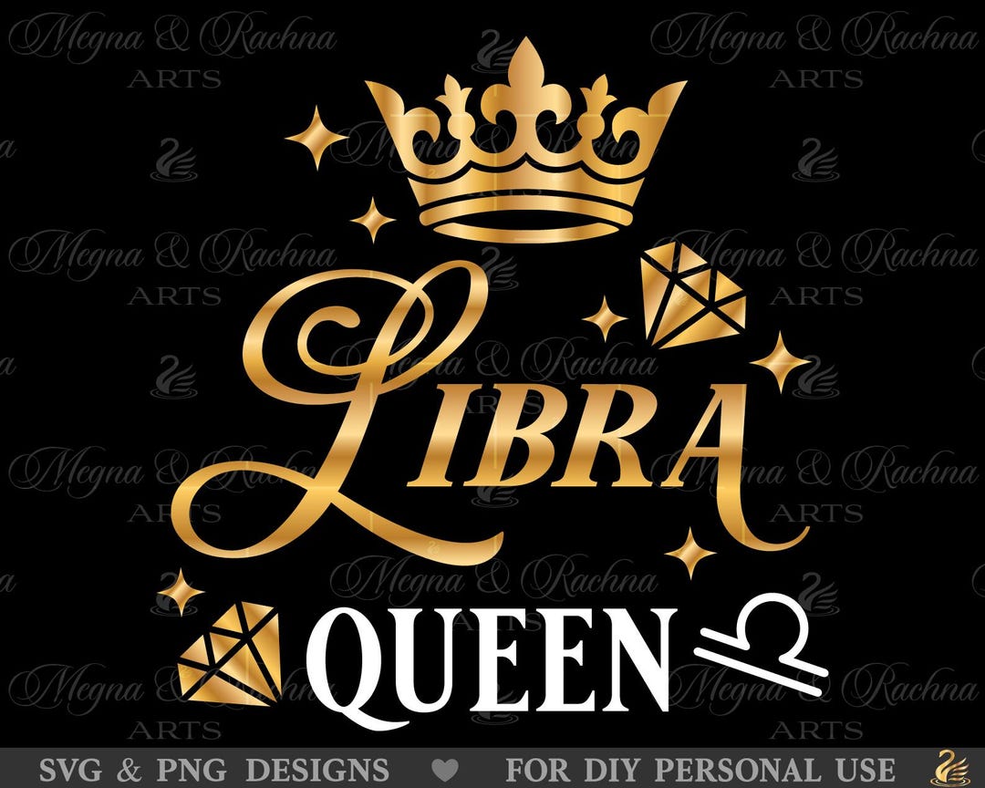Libra Queen Svg, Libra Svg for Women, Libra Zodiac Svg, Afro Queen Svg ...