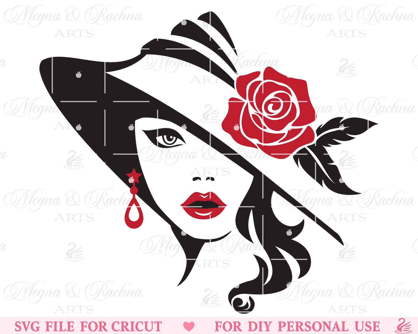 Woman Face Svg Lady Face Svg Women Face Svg Eyelashes Svg | Etsy